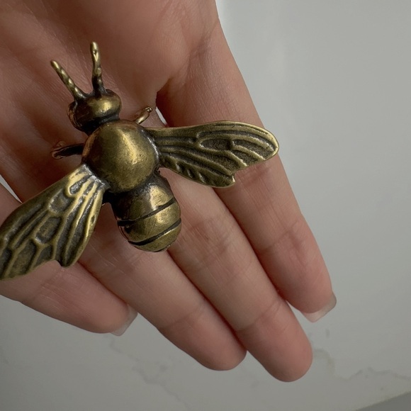 Other | Vintage Solid Bee Ornament Bronze Bee Handicraft Collection ...